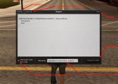 Tutorial 15 Uso Basico El Guieditor Scripting Mta Sa