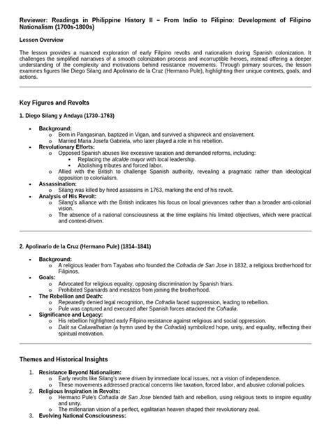Midterms Review Summary Pdf