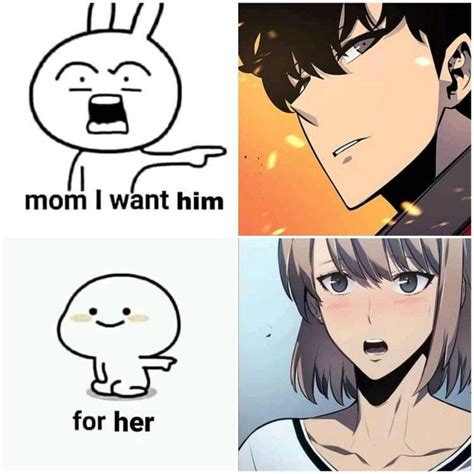 Anime Pinterest Hunter Cha X Jin Woo Sauce Solo Leveling Facebook