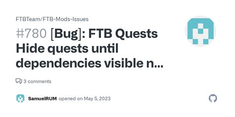 Bug Ftb Quests Hide Quests Until Dependencies Visible No Default Setting Option · Issue 780