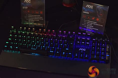 AOC Set To Enter The Peripheral Market With New Keyboards And Mice KitGuru
