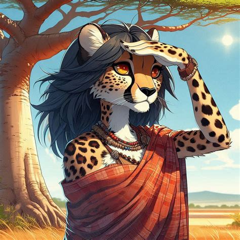 Cheetah Girl By Monstergirlasmr On Deviantart