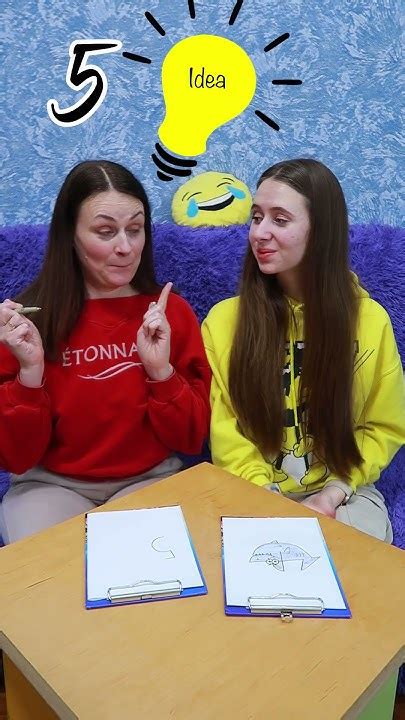 Как легко нарисовать добрую акулу из цифры 4 и злую из цифры 5 Это сможет повторить каждый