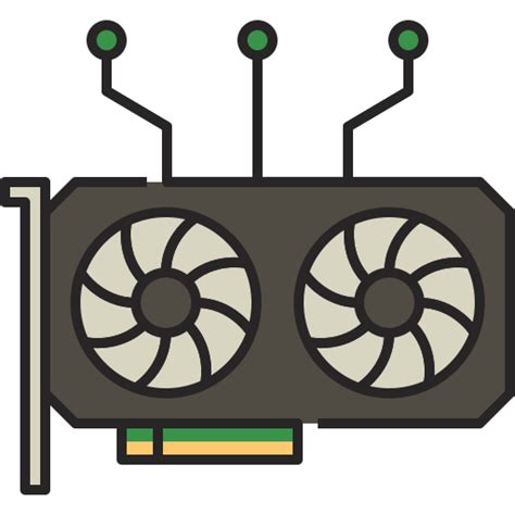 Gpu Generic Outline Color Icon