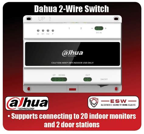 Dahua 2 Wire Switch Esw Dhi Vtns2003b 2 Buff Ly 3zcwxbs Features • Supports 10 Level