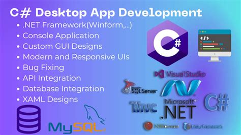 Create A Desktop Application Using C Sharp Wpf Winforms Maui By
