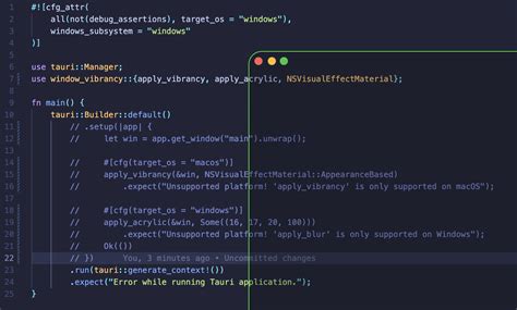 Rounded Corners Not Possible With Window Vibrancy · Issue 43 · Tauri Appswindow Vibrancy · Github