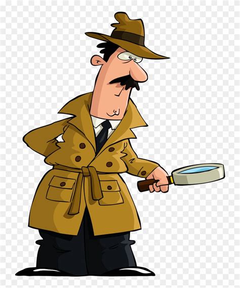 Detective Clip Art Private Detectives Cartoon Vector Clipart