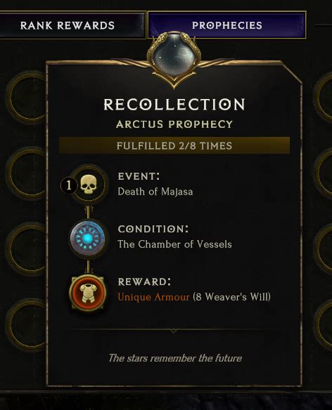 Prophecies Are Buggy Bug Reports Last Epoch Forums