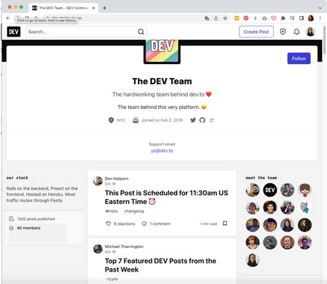 add “left hand sidebar data” to org page similar to user profile page · issue 18607 · forem