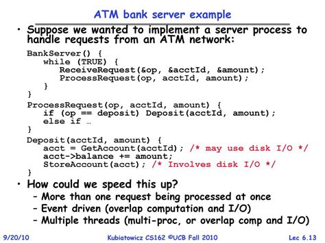 Cs162 Operating Systems And Systems Programming Lecture 6