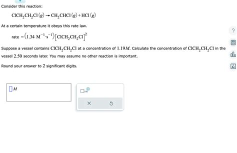 Solved Consider This Reaction Chegg Com