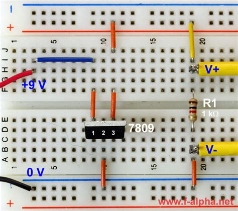 F Alpha Net Experiment 9 Drop Out Voltage