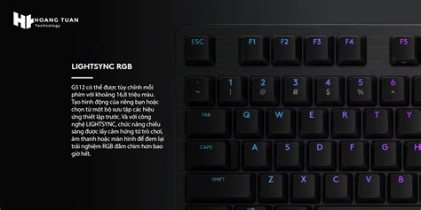 Bàn phím cơ Logitech G512 GX RGB LightSync