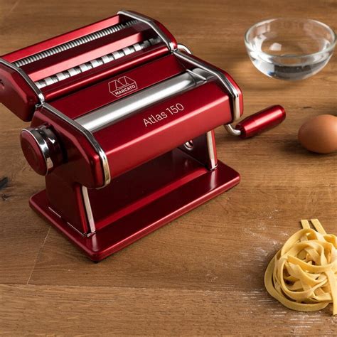 Marcato Pasta Machine Atlas 150 Red Boutique Crème