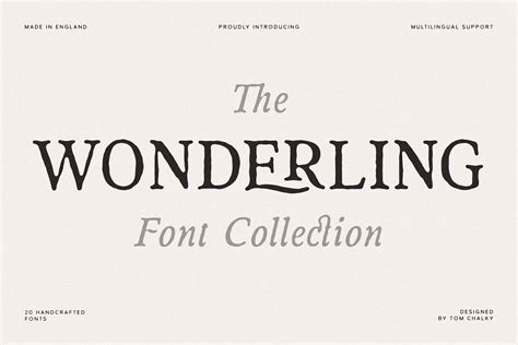 The Wonderling Font Pack Graphicold