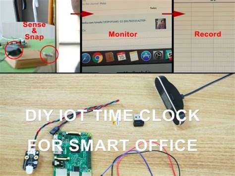 Diy Iot Time Clock For Smart Office