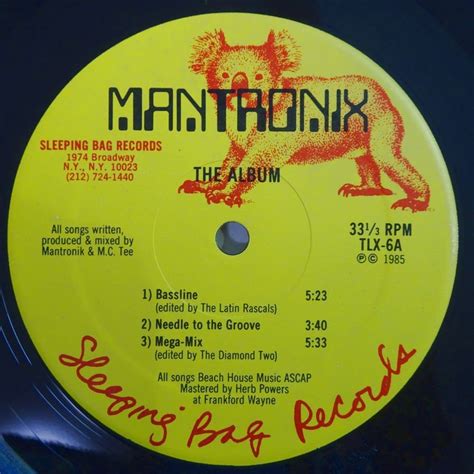 Yahoo オークション 10026211 【美品 Us盤】mantronix The Album