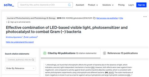 Effective Combination Of Led Based Visible Light Photosensitizer And Photocatalyst To Combat