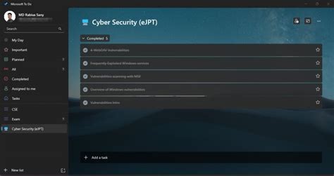 Rabius Sany On Linkedin Cybersecurity Ejpt Professionaldevelopment