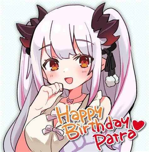名取さな🍆 On Twitter パトラおめでとう ！ お祝いのイラストだよ 2枚目みて！ お誕生日記念グッズ用の Sdイラストを描かせ