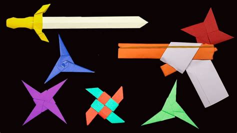 Origami Paper Gun That Shoots Ninja Stars At Mabel Singer Blog