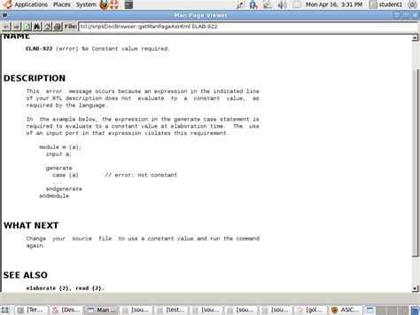 Synopsys Synthesis Error In Design Compiler Dc Forum For Electronics