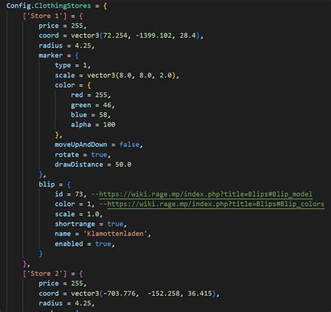 Release Hex Clothing Store Fivem Releases Cfxre Community