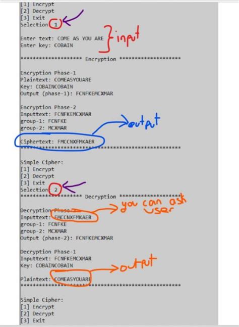 Encryption And Decryption In C Programming