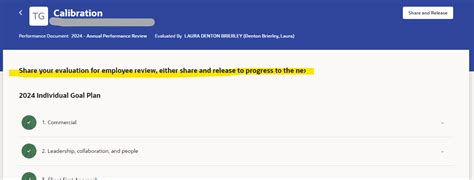 How To Edit Text In Performance Document Share And Release Redwood Page — Cloud Customer Connect