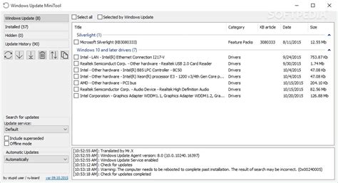 Windows Update MiniTool Review Take Control Of Windows Updates And Install Uninstall Or Hide