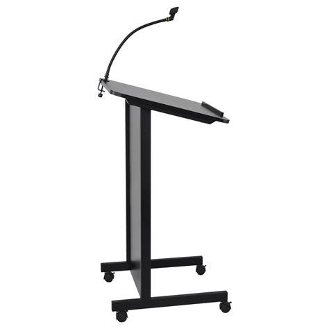 Lectern With Mic Holder 600mm Gooseneck Clamp Ships Same Day