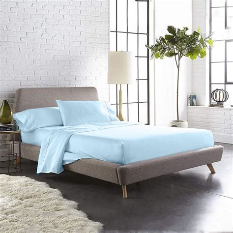 Slumberwell Queen Size 4 Piece Sheet Set Giza Cotton Sheets Fit Upto 18 Inches