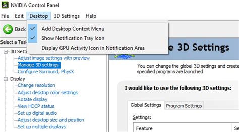 Nvidia Control Panel Guide PC Gamer