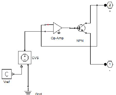 Diagram Of The Constant Voltage Circuit Voltage V In During The Download Scientific Diagram