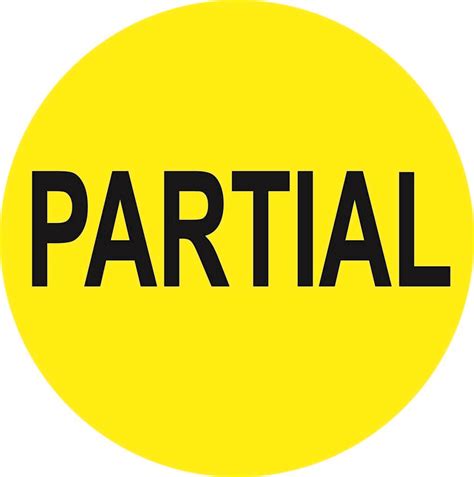 Partial Labels Bright And Bold Choose Shape And Size