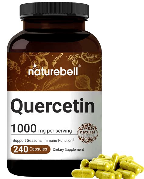 Quercetin 1000mg Per Serving240 Capsules Ultra Strength