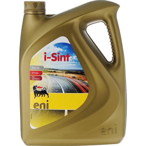 ENI I-SINT 0W40 5 LITROS ️ lubricantesenoferta.es