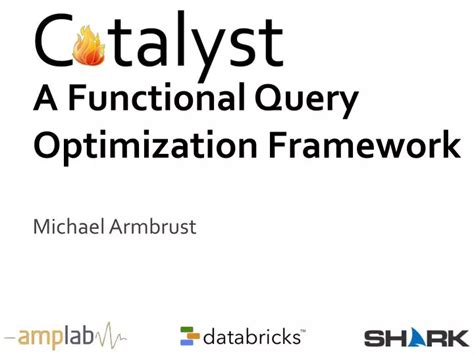 Ppt A Functional Query Optimization Framework Powerpoint Presentation
