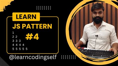 Javascript Pattern Programs4 Patternprogram Youtube