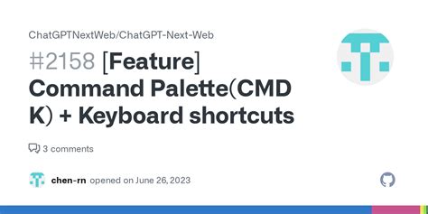 Feature Command Palettecmd K Keyboard Shortcuts · Issue 2158