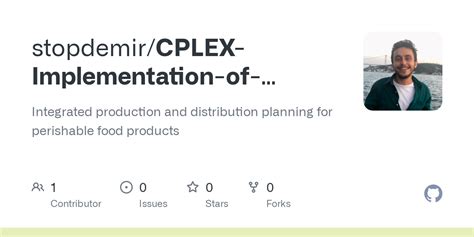 Github Stopdemircplex Implementation Of Farahani Etc 2012 Integrated Production And