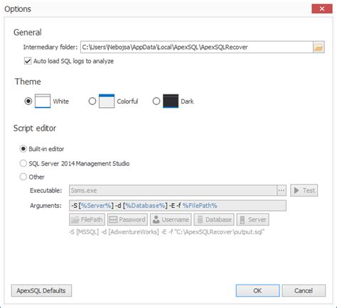Apexsql Recover 2016 Screen Shot Tour
