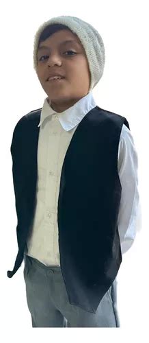 Vestimenta Chilote Para Niño Chaleco Con Gorro Y Calcetin Cuotas Sin Interés