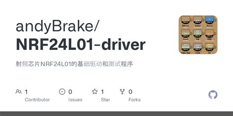 Github Andybrakenrf24l01 Driver 射频芯片nrf24l01的基础驱动和测试程序