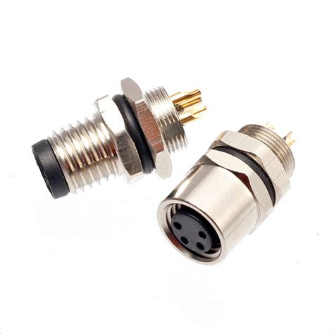 M8 Panel Mount Connector Shine Industry