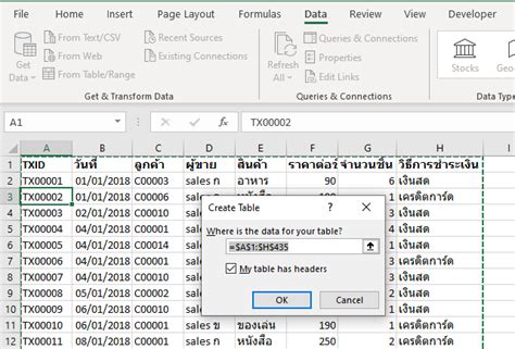 บทที่ 3 ภาพรวมการทำงานกับ Power Query Thep Excel