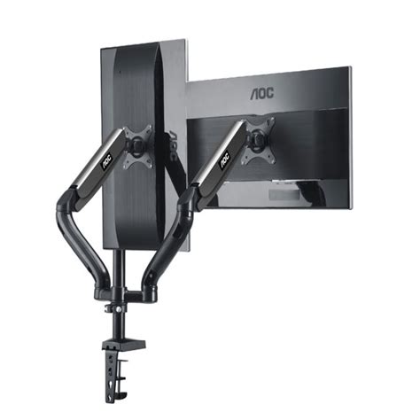 AOC AD110 Dual Screen Monitor Bracket Desktop Universal Rotation Lifting Adjustment Computer