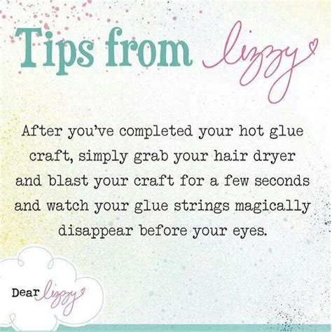 Getting Rid Of Glue Strings Glue Craft Glue Hot Glue