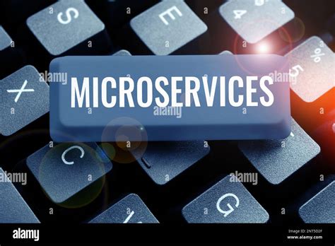 Inspiration Showing Sign Microservices Conceptual Photo Software